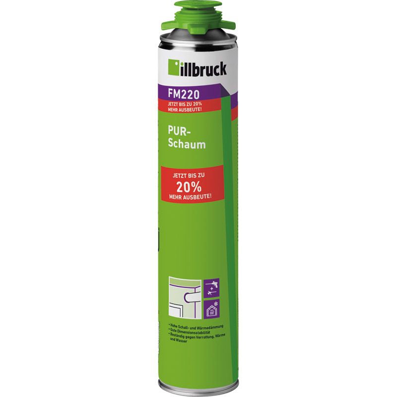 illbruck 1K PUR-Schaum (FM220) für Schaumpistole | matthias saile